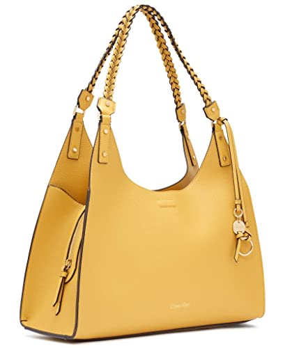 Calvin Klein Shelly Triple Compartment Tote, Squash