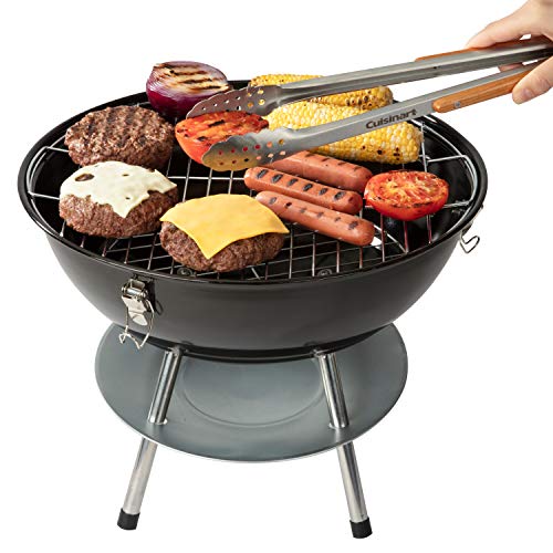 Cuisinart CCG-216 Portable Charcoal Grill, 16", Black