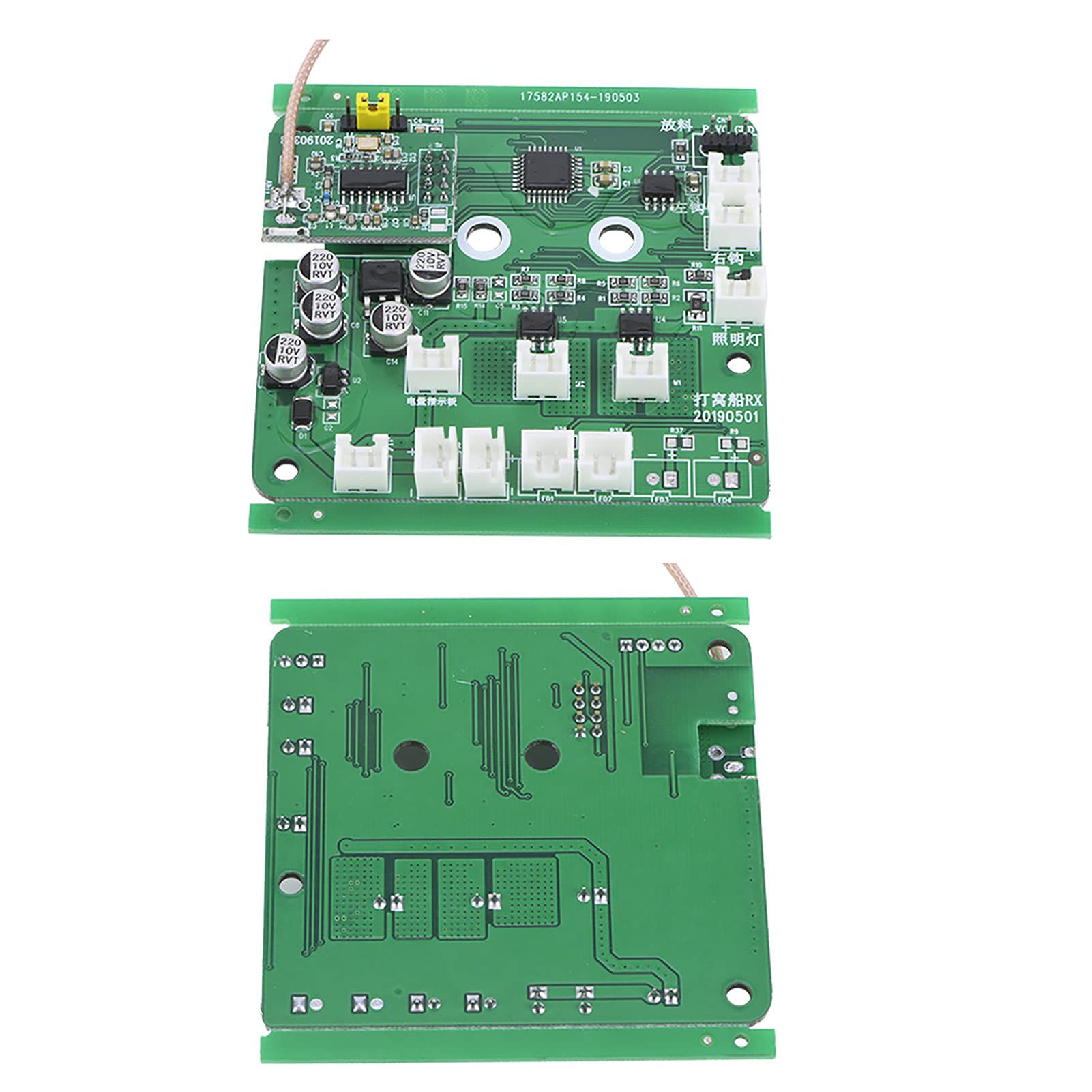 Boat Remote Control Circuit Board, Transmitter Circuit Board PCB for Flytec 2011-5 Outdoor Fishing Bait Boat