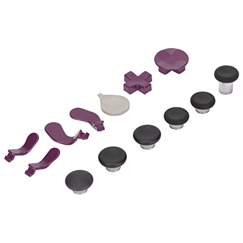 Controller Accessory Kit, Electroplating Gaming Accessory Replacement Parts Stainless Steel for Game Controller