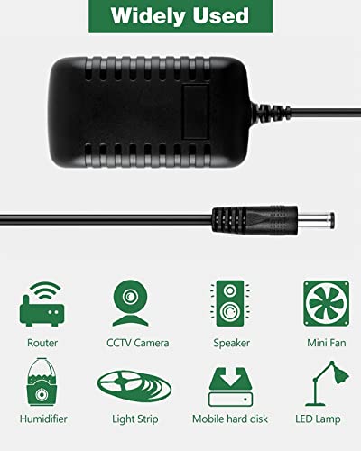Digipartspower AC Adapter Compatible with Grandstream GS-GXV3140 GXV3140 VoIP Multimedia Phone Power Cable