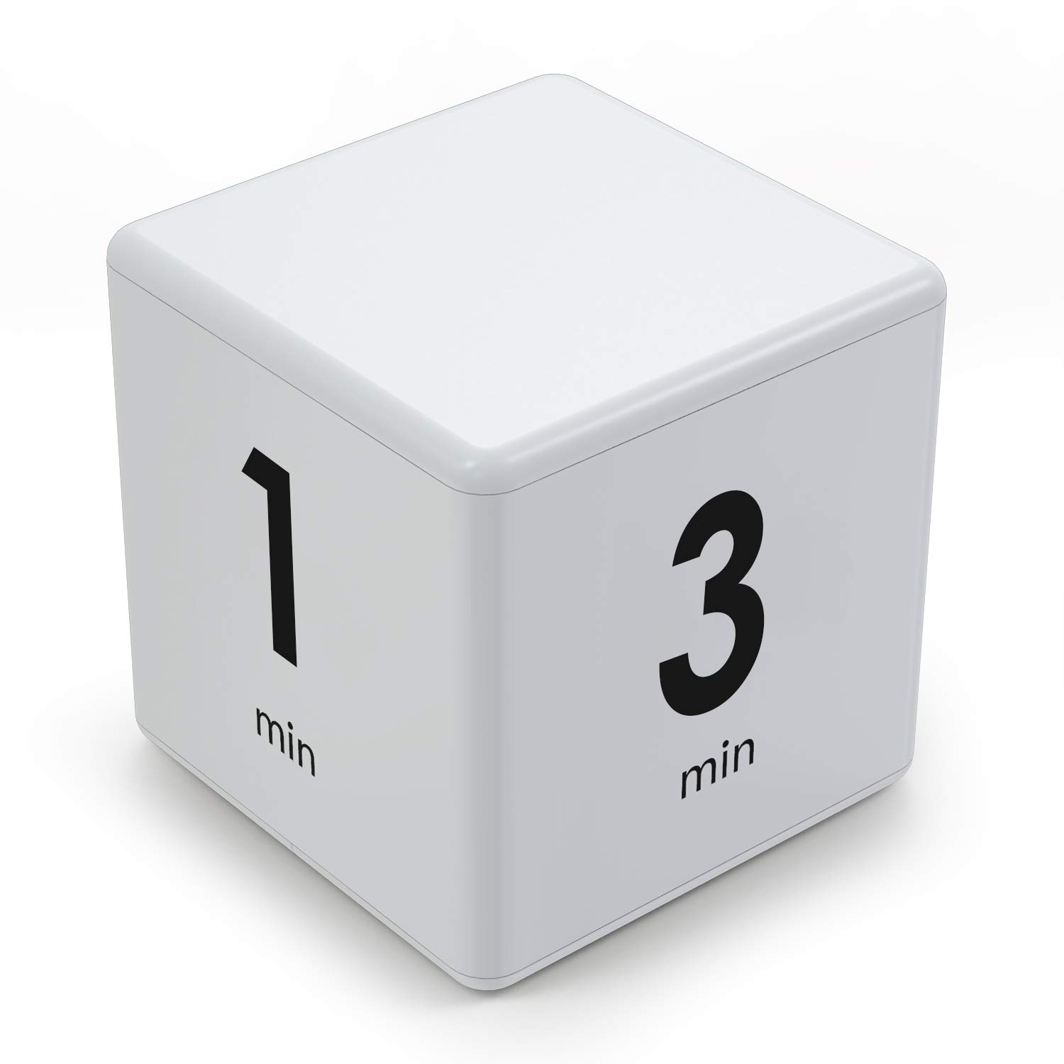 Cube Timer,Pretmess Gravity Flip Kitchen Timer for Time Management and Countdown Settings 1-3-5-10 Minutes