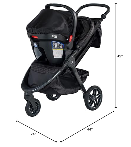 Britax B-Free & B-Safe Gen2 Flexfit Travel System, Midnight