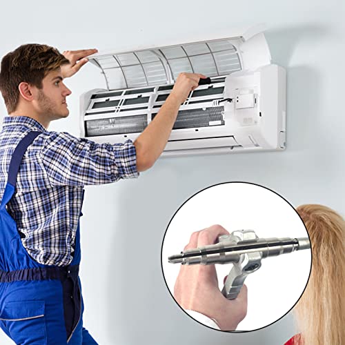 TOPINCN Tube Expander, Stainless Steel Manual Copper Tube Expander Universal Hand Refrigeration Tools Air Conditioner Maintain Repair Tube Expander