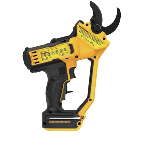 Dewalt DCPR320BDCB240C-BNDL 20V MAX Lithium-Ion 1-1/2 in. Cordless Pruner and 20V MAX 4 Ah Lithium-Ion Battery and Charger Starter Kit Bundle