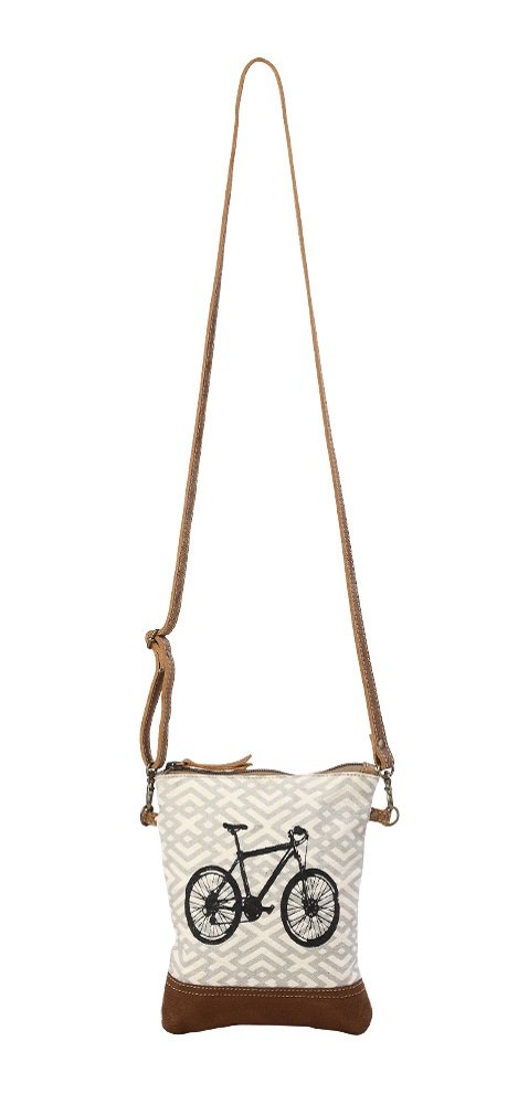 Myra Bag X Design Upcycled Canvas Crossbody Bag S-1194