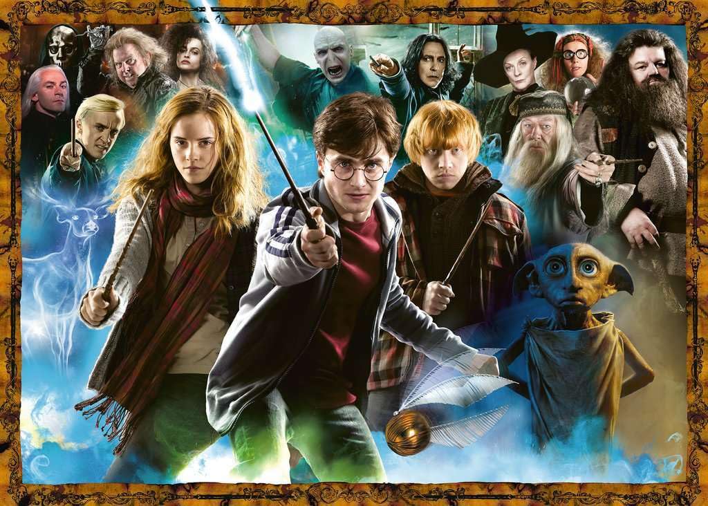 Ravensburger Magical Student Harry Potter 1000 Piece Jigsaw Puzzle for Adults - 15171 - Every Piece is Unique, Softclick Technology Means Pieces Fit Together Perfectly