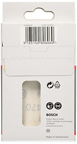 Bosch 2608608y19 70 x 125 mm Pack of 10 Abrasive Discs C470, Beige, 2608608Y23