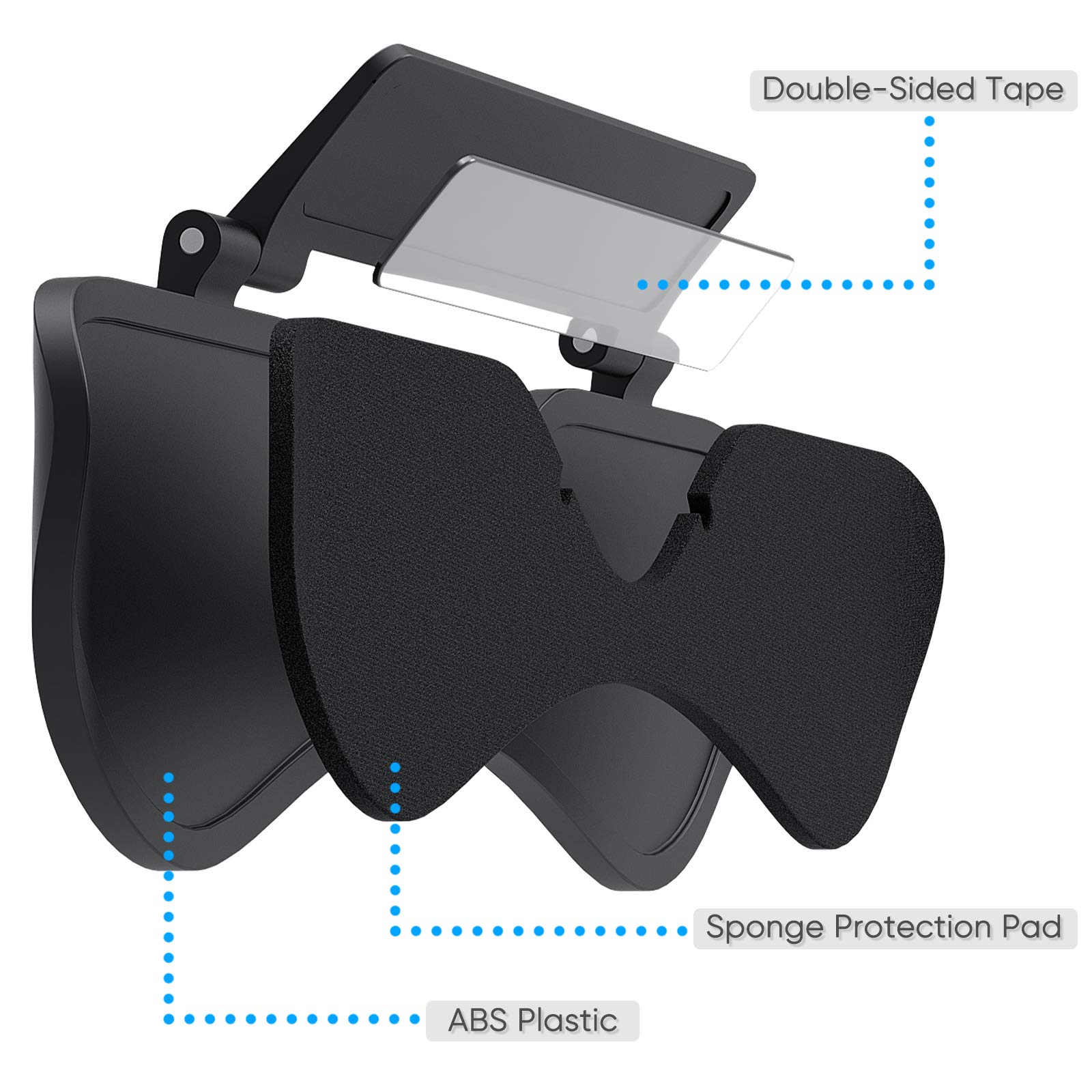 Camera Cover for PS5 HD Camera, MENEEA Protective Concealing Lens Cap Cover for PS5 Camera Privacy Protection and Dirt Prevention (Camera NOT Included)