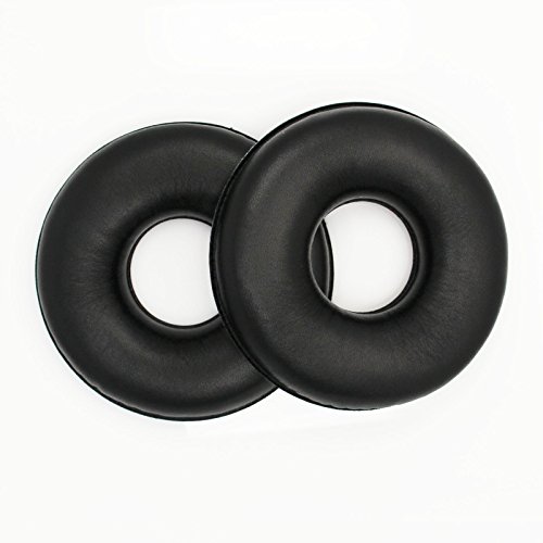 Replacement Ear Pads for AKG K121 K121S K141 MK II K142 HD Headset Headphones - Leather Finished