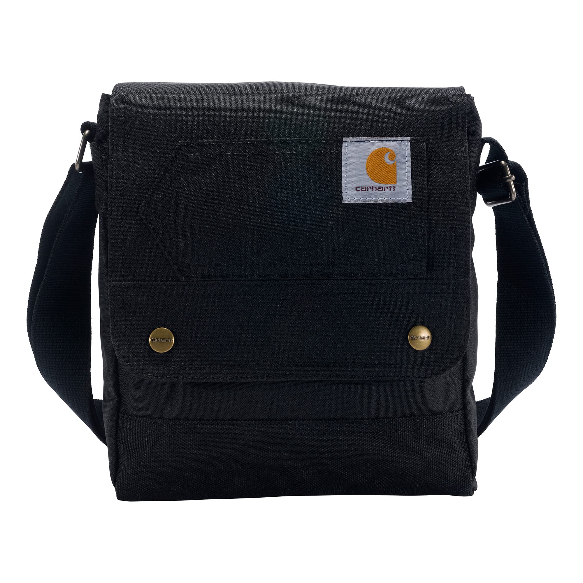 Carhartt North/South Black Tote and Carhartt Black Adjustable Crossbody Flap Bag