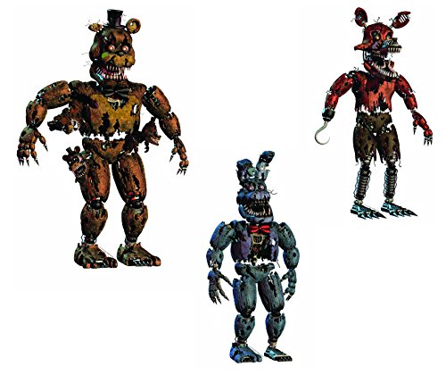 Five Night's at Freddys Forum Novelties Freddy Character Cutouts (3 Pieces-20 16" inches)