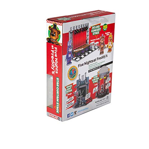 McFarlane Toys Five Nights at Freddy’s Star Curtain Stage Small Construction Set