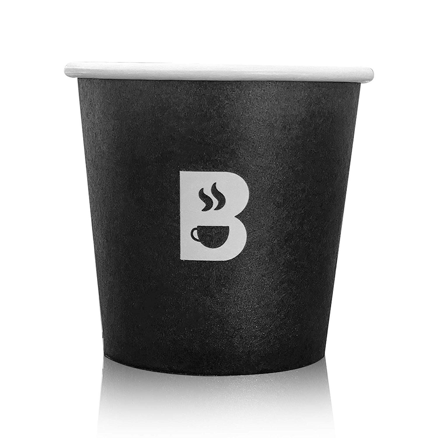 Brodys Espresso Disposable Paper Cups (100ml) - 50 Pcs (4.2oz)