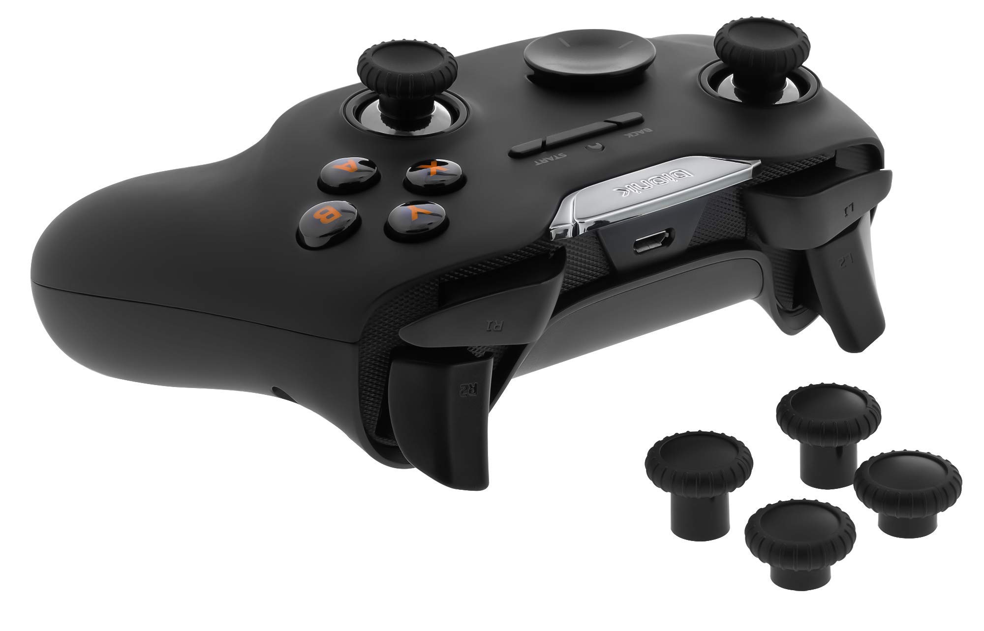 Bionik VULKAN Advanced Wireless Gaming Controller- For Windows PC, Android, Steam and VR Devices with Programmable Paddle Buttons- Dual Connectivity - Android
