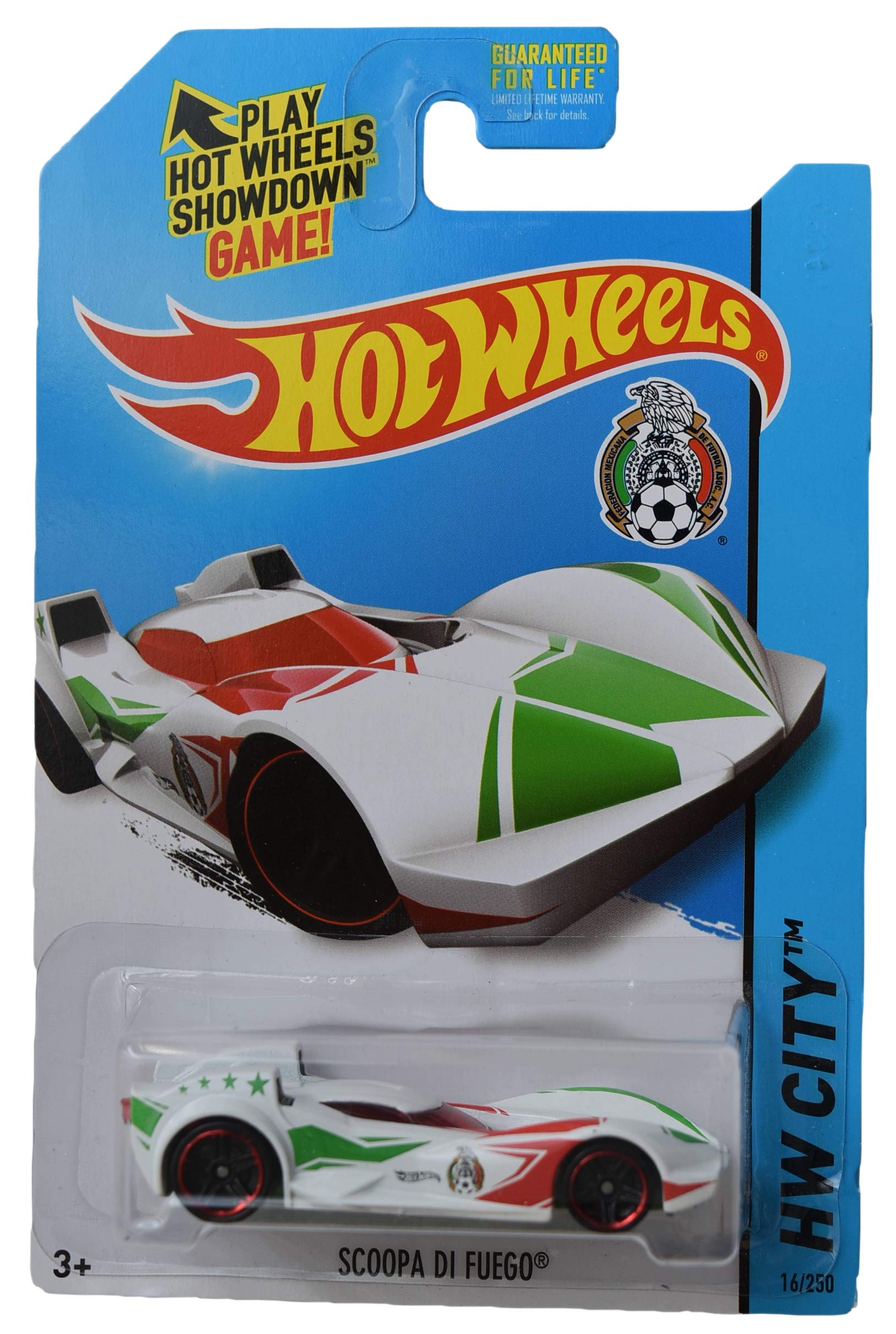 Hot Wheels City Series Scoopa Di Fuego 16/250, White