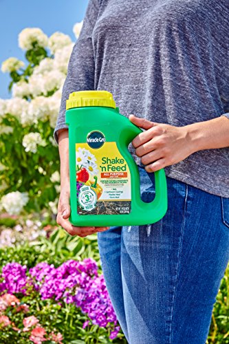 Miracle-Gro Shake 'N Feed All Purpose Plant Food, Plant Fertilizer, 4.5 lbs. (6-Pack)