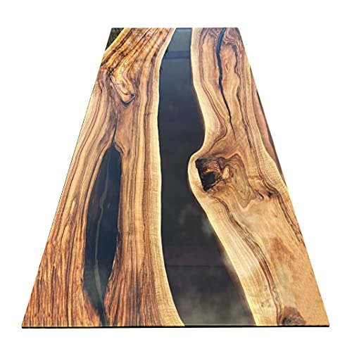 Epoxy Table, Live Edge Wooden Table, Epoxy Resin River Table, Natural Wood, Dining Table, Natural Epoxy Table, Resin Table