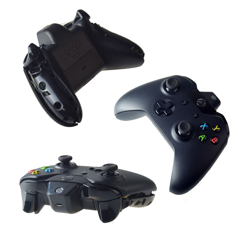 Brook X One Adapter for Xbox One Controller to PS5/ PS4/ Switch/Xbox Series X&S/PC with Remap Turbo Wireless Connection Function and Rechargeable Battery