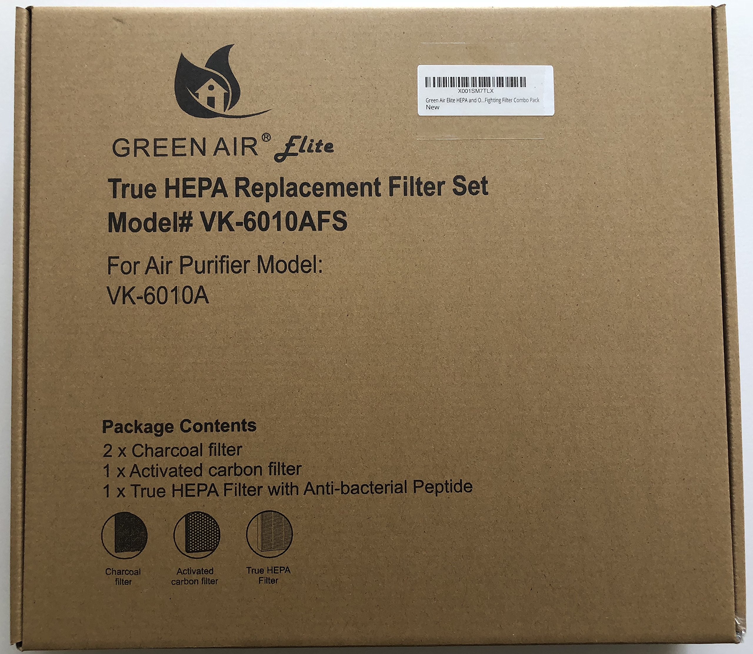 Green Air Elite HEPA and Odor Fighting Filter Combo Pack