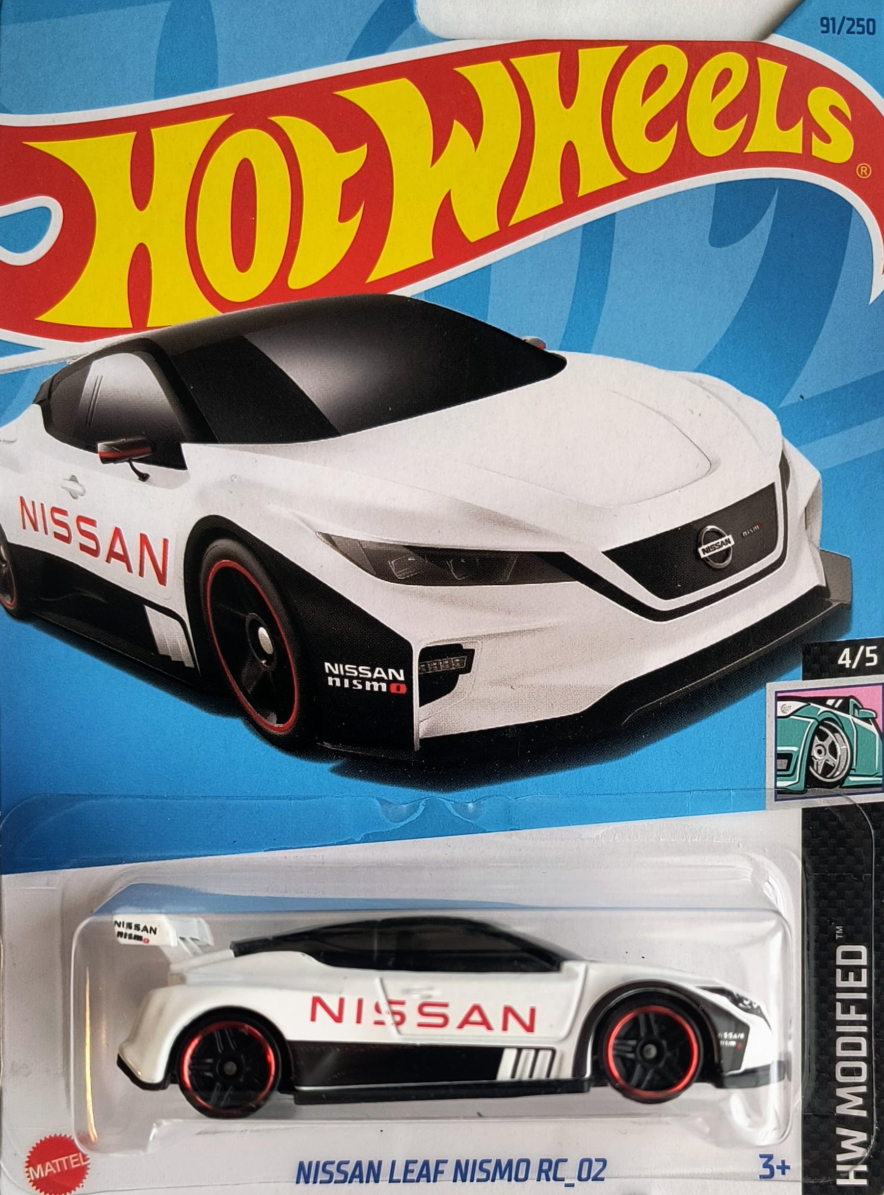 Hot Wheels Nissan 5 Car Set Bundle