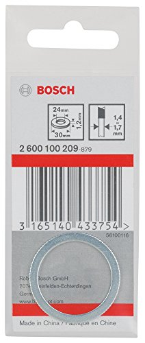 Bosch 2600100209 Reduction Ring for Circular Saw Blades, 30mm x 24mm x 1.2mm, Silver/White