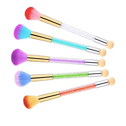 FRCOLOR 1pc builder drawing brush nail dotting pen nail art DIY brush nail brushes nail art brushes poly extension brush nail drill drawing pen nail molding gel cleaning brush dual purpose