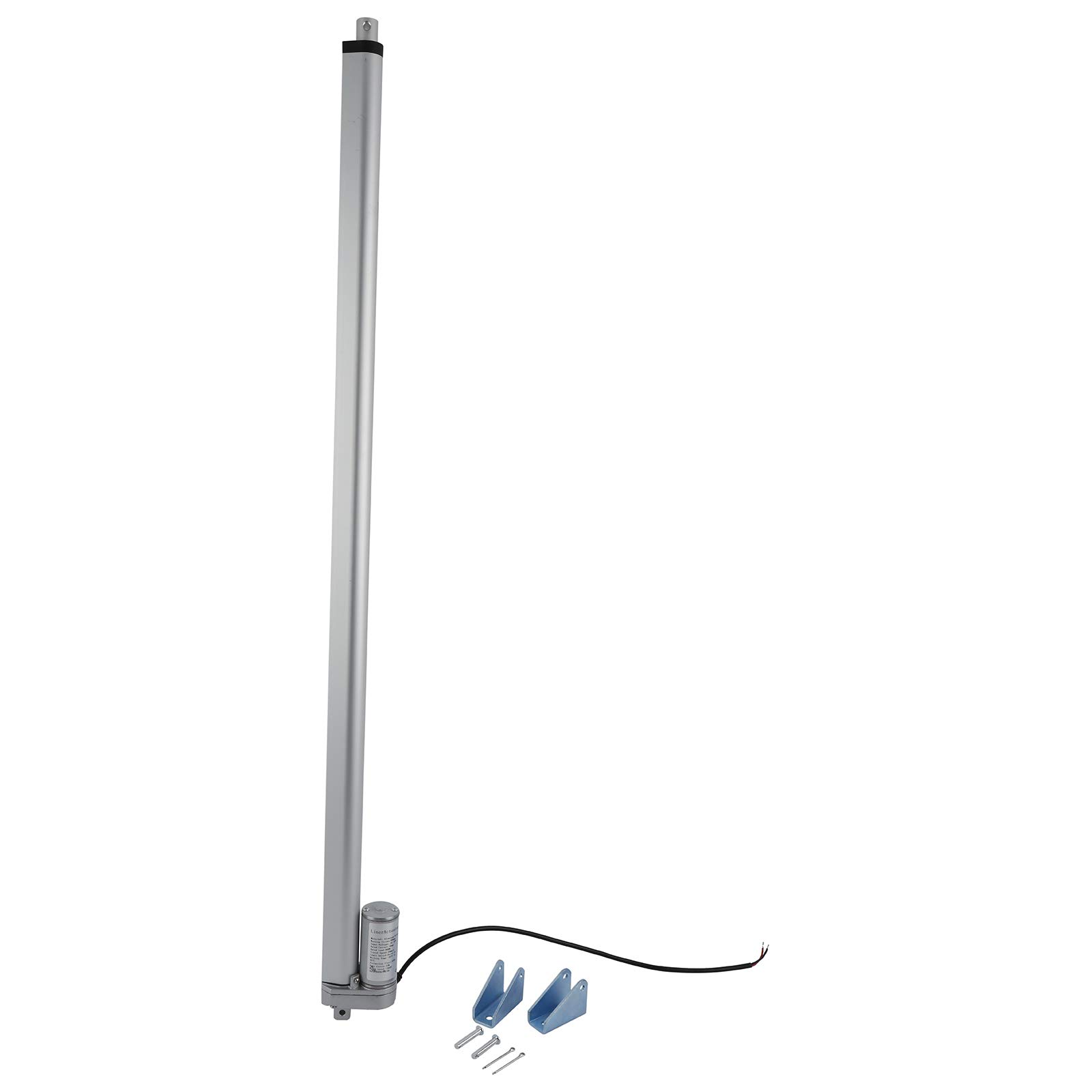 Homend DC12V 26inch Stroke Linear Actuator with Mounting Bracket 900N(225lbs) Maximum Lift 10mm/s for Recliner TV Table Lift Massage Bed Electric Sofa Linear Actuator