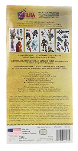 RoomMates RMK2780SCS Nintendo Zelda: Ocarina Of Time 3D Peel and Stick Wall Decals