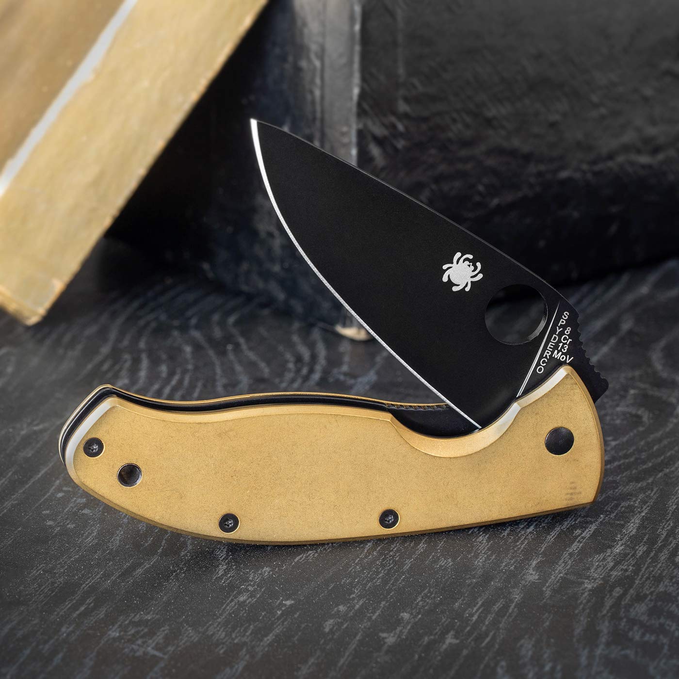 Flytanium Titanium Scales for Tenacious Knife
