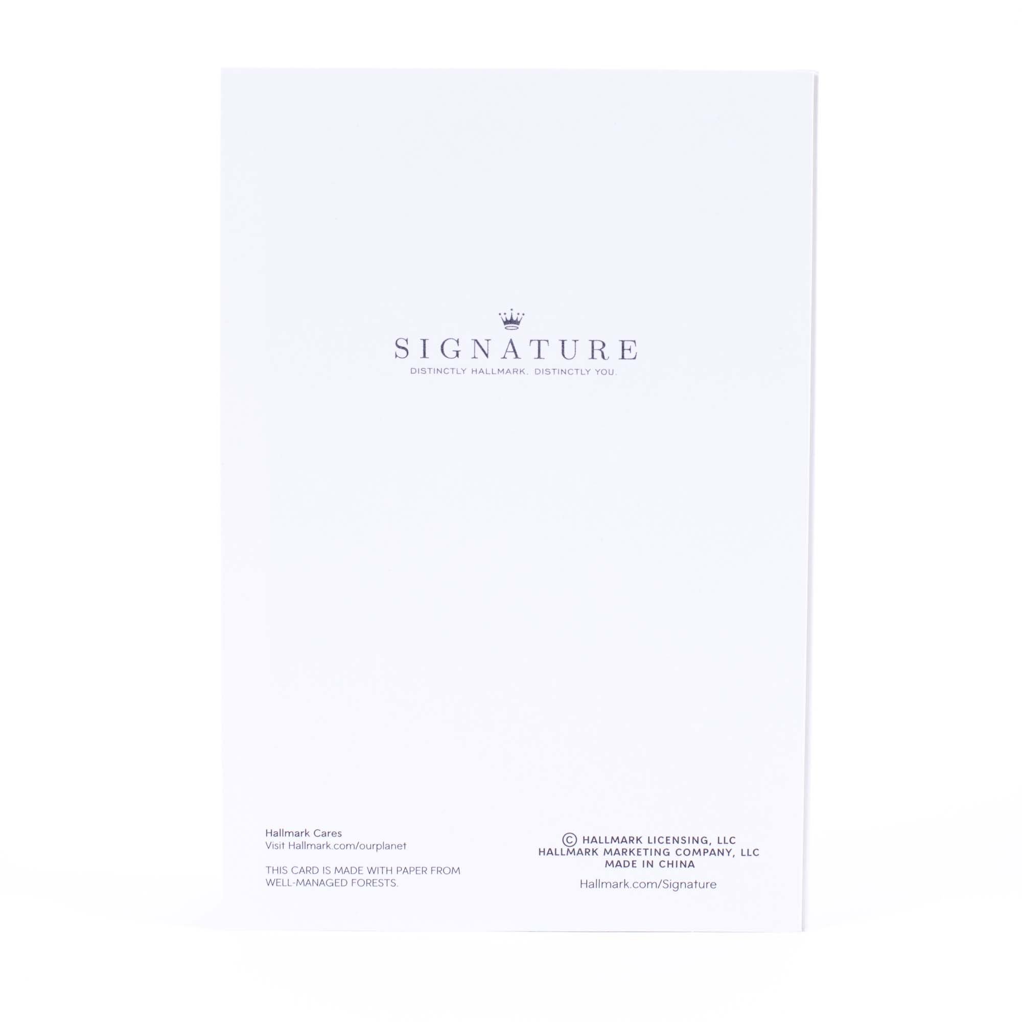 Hallmark Signature Wedding Card (Bride And Groom)