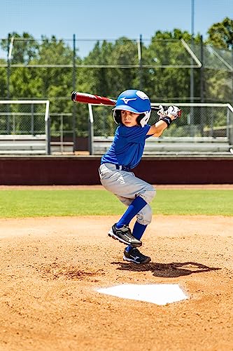 Mizuno Boys Youth Comp Diamond Short Sleeve Crew, Navy, Small US