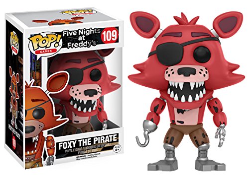 Funko Five Nights at Freddy's - Foxy The Pirate Toy Figure Multi-Colored, 3.75 inches