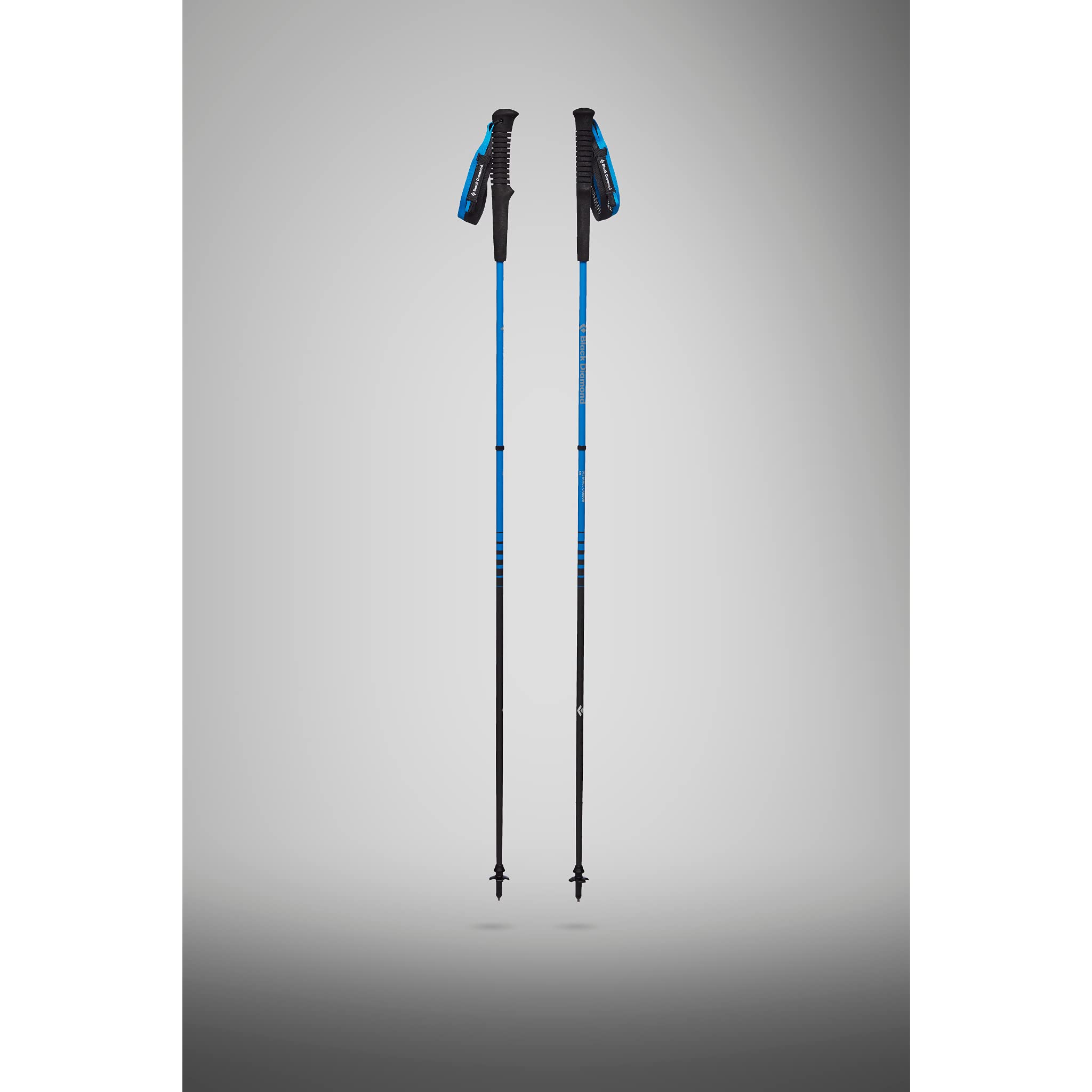 Black Diamond Equipment - Distance Carbon Trail Running Trekking Poles - Ultra Blue - 125 cm