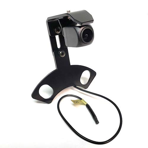Brandmotion FVMR-8866V2 FullVUE Rear Camera Mirror System with Full HD Video Screen & 2-Channel DVR for Jeep Wrangler JK 2007-2018, Black