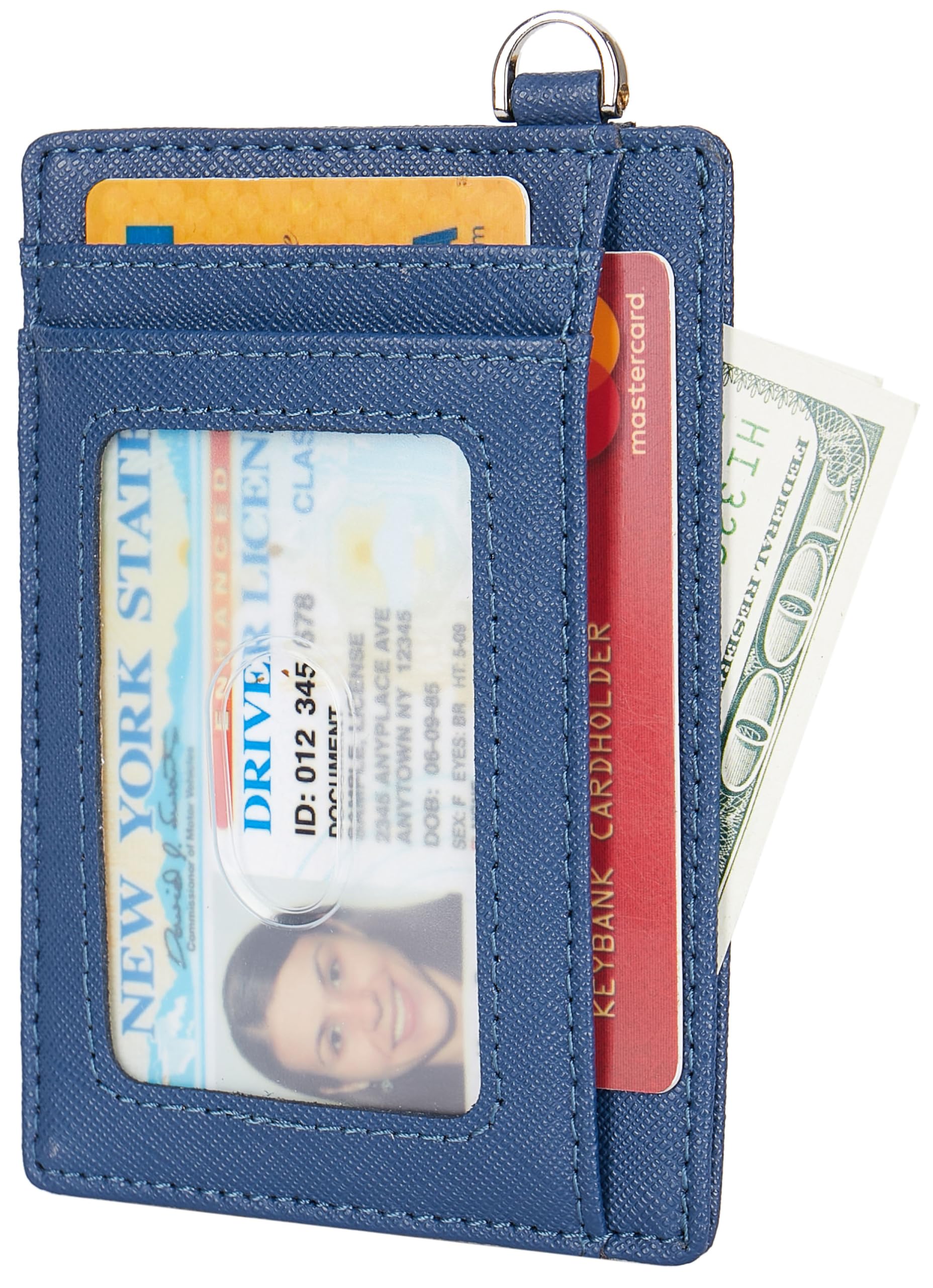 Nersunda Small RFID Blocking Minimalist Credit Card Holder Pocket Slim Wallets for Men Women