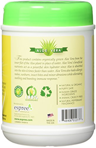 Espree Ear Care Wipes, 60 Count