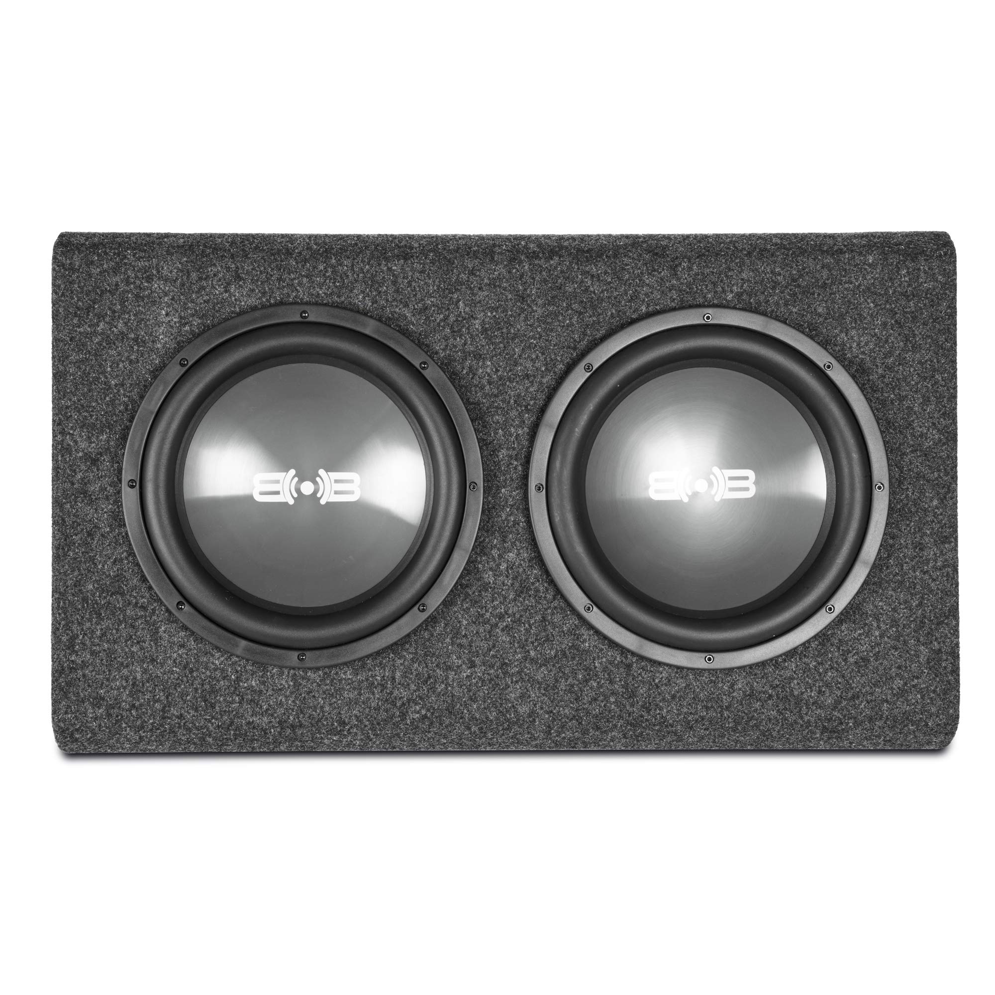 BELVA BSAP212 840W Max Dual 12" Powered Vented Subwoofer Enclosure with a Built-in Class D Amplifierā¦