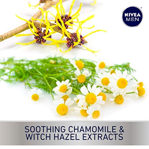 Nivea Men Sensitive Face Wash with Vitamin E, Chamomile and Witch Hazel Extracts, 5 Fl Oz Tube