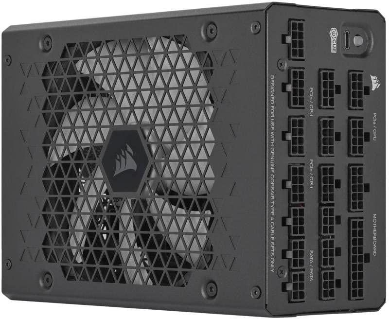 Corsair HX1500i Fully Modular Ultra-Low Noise ATX Digital Power Supply (Three EPS12V Connectors, 140mm Fluid Dynamic Bearing Fan, Zero RPM Mode, 80 Plus Platinum Efficiency) Black