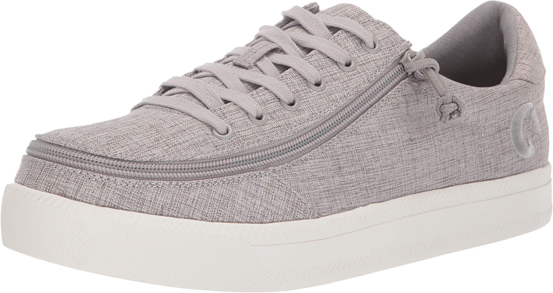 BILLY Footwear Classic Lace Low Chambray Brown Jersey 14 M