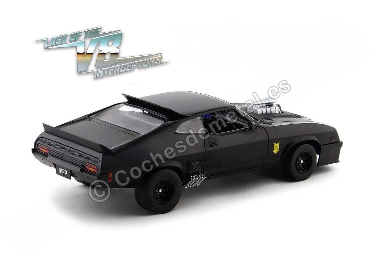 Greenlight 12996 1:18 Scale Last of The V8 Interceptors (1979) 1973 Ford Falcon XB, Black