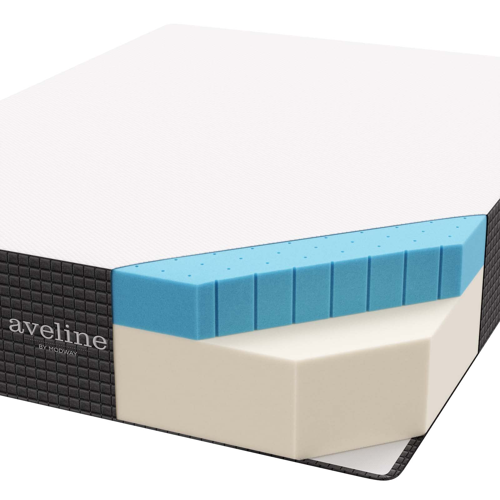 Modway Aveline 14โ Gel Infused Memory Mattress with CertiPUR-US Certified Foam Queen Mattress