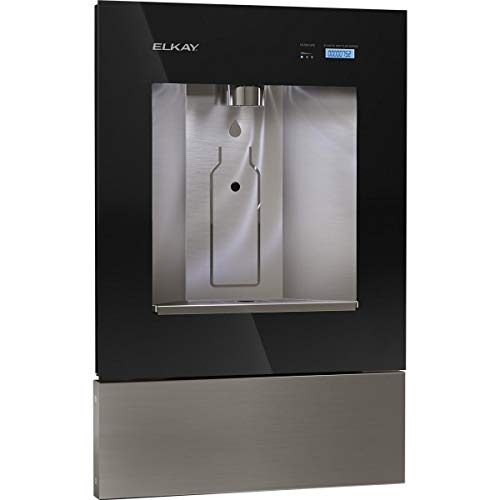 Elkay LBWD00BKC ezH2O Liv Built-in Filtered Water Dispenser, Non-refrigerated, Midnight