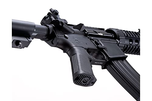 Lancer Tactical Gen 2 Airsoft Rifle SD M4 GEN 2 Polymer- Electric Full/Semi-Auto Airsoft AEG Rifle with 0.20g BBS, Charger and Battery (Black High FPS)