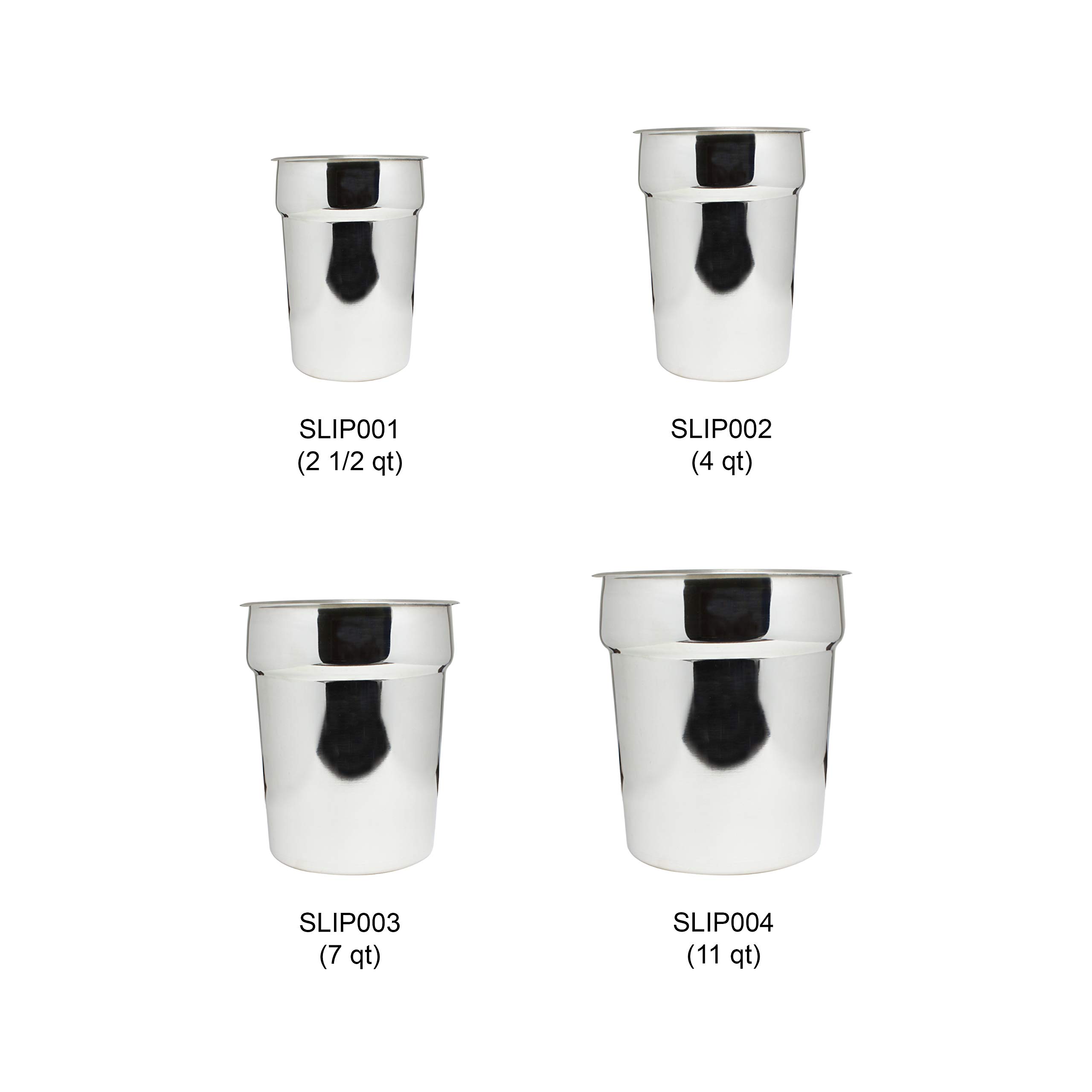 Excellante 4-Quart Stainless Steel Inset Pan