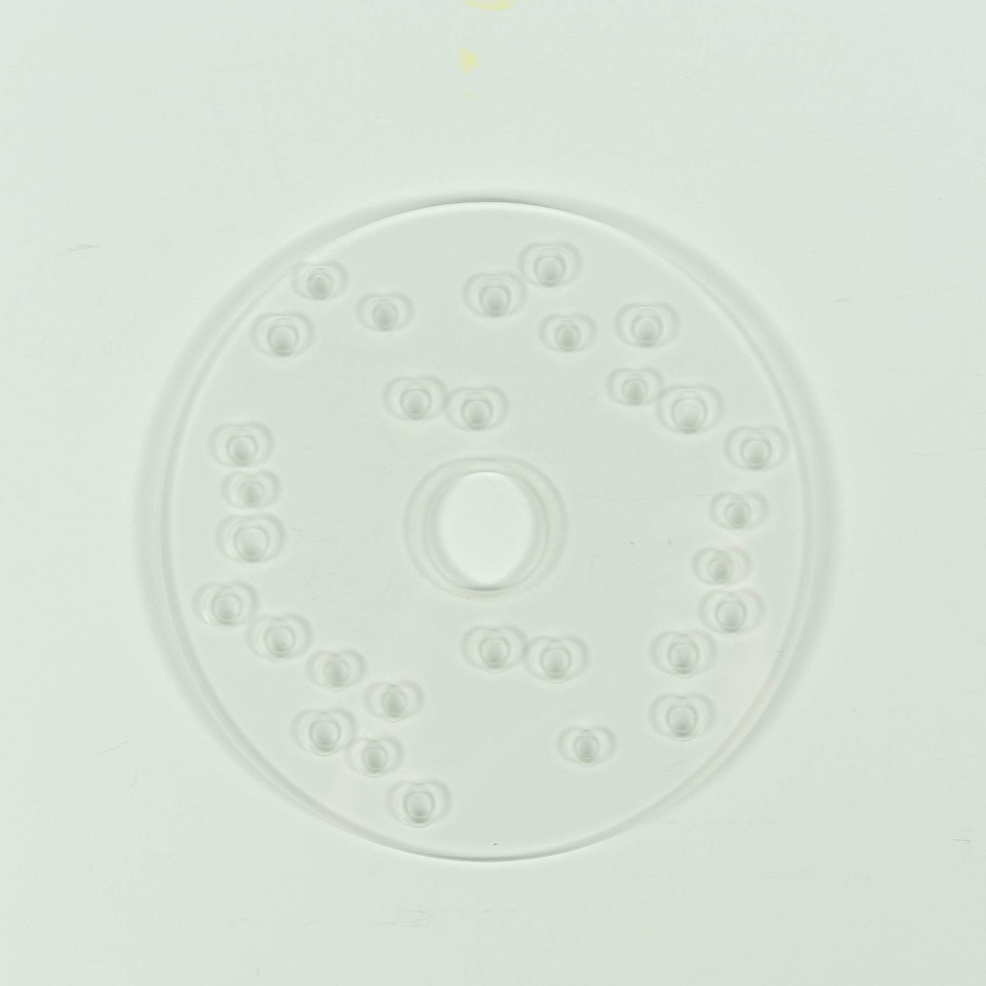 Jasper Tools Model 575 Base Plate Adapter for Plunge Routers | Allows for Perfect and Accurate Circles Cutting, Allows for Easy attaching of Guiding Stencils, (Transparent)