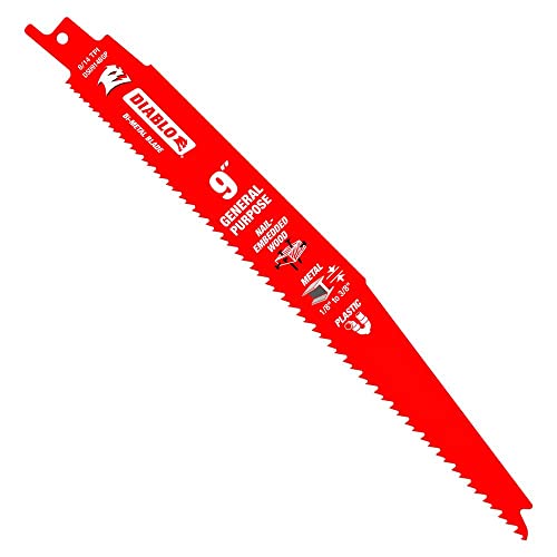 Demo Demon Bi-Metal Reciprocating Blade, 9-Inch