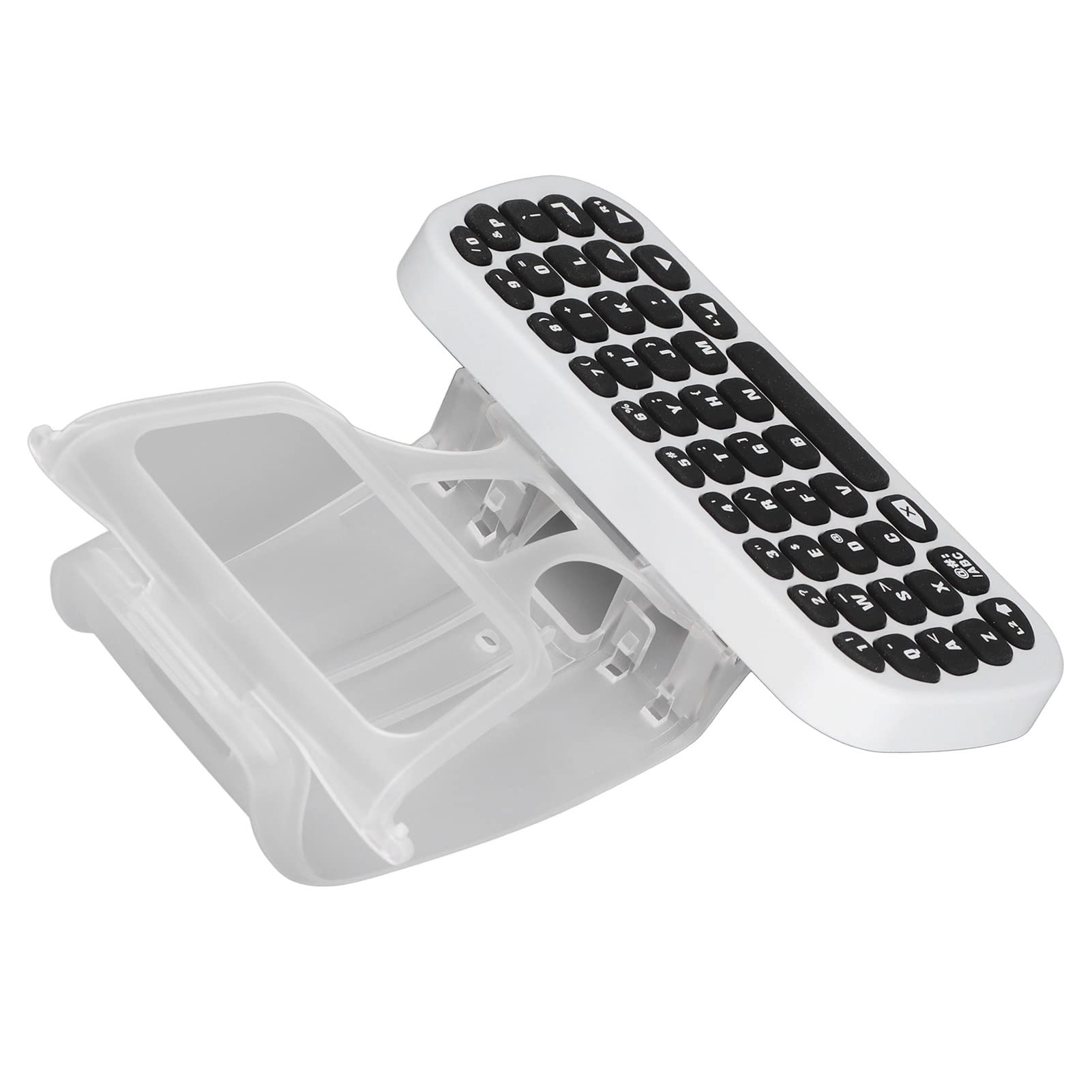 DAUERHAFT Controller Keypad, Simple To Install Wireless Gamepad Keyboard Plug and Play with Clip for Chat