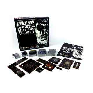 Resident Evil 2 Board Game Bundle with Survival Horror, Malformations of G B-Files, and Retro Expansion (3 Items)